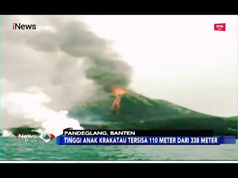 Tinggi Anak Krakatau Berkurang dari 338 Meter Menjadi 110 Meter - iNews Pagi 30/12