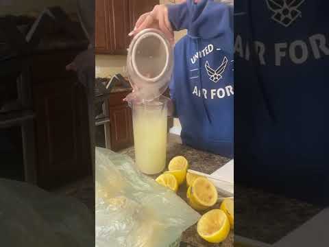 Homemade Lemonade