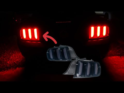2005-2009 Mustang Raxiom Vector V2 taillights install