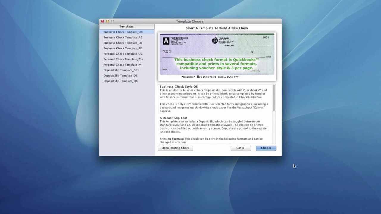 Set Up Your First Check