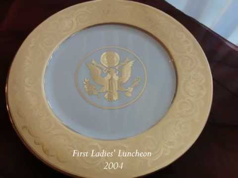 WhiteHouseHolidays- Presidential Dinnerware