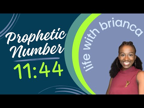 Are you seeing 1144? Prophetic Numbers Meaning