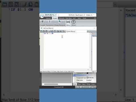 Blinking indicator in HMI is a task of few lines.