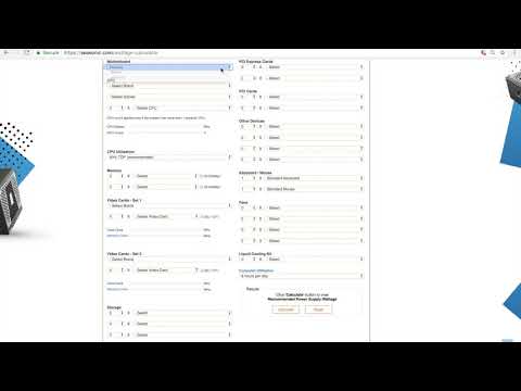 Seasonic Tutorial - Wattage Calculator
