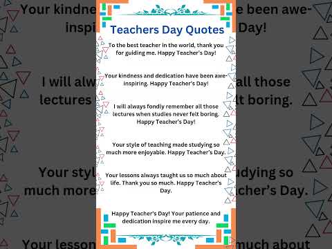 Teachers day quotes | Best teachers day wishes | Teachers day status #thankyouteachers #viralvideo