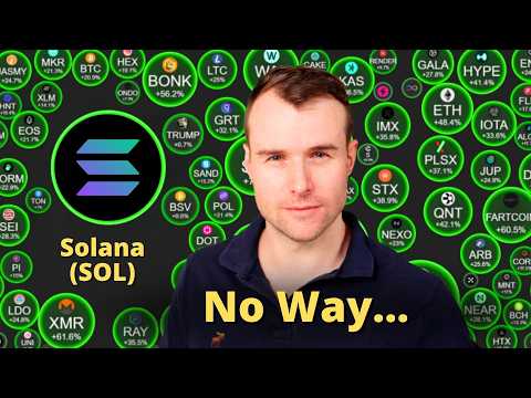 Solana Will Go Up Because... ⚠ SOL Crypto Token Analysis