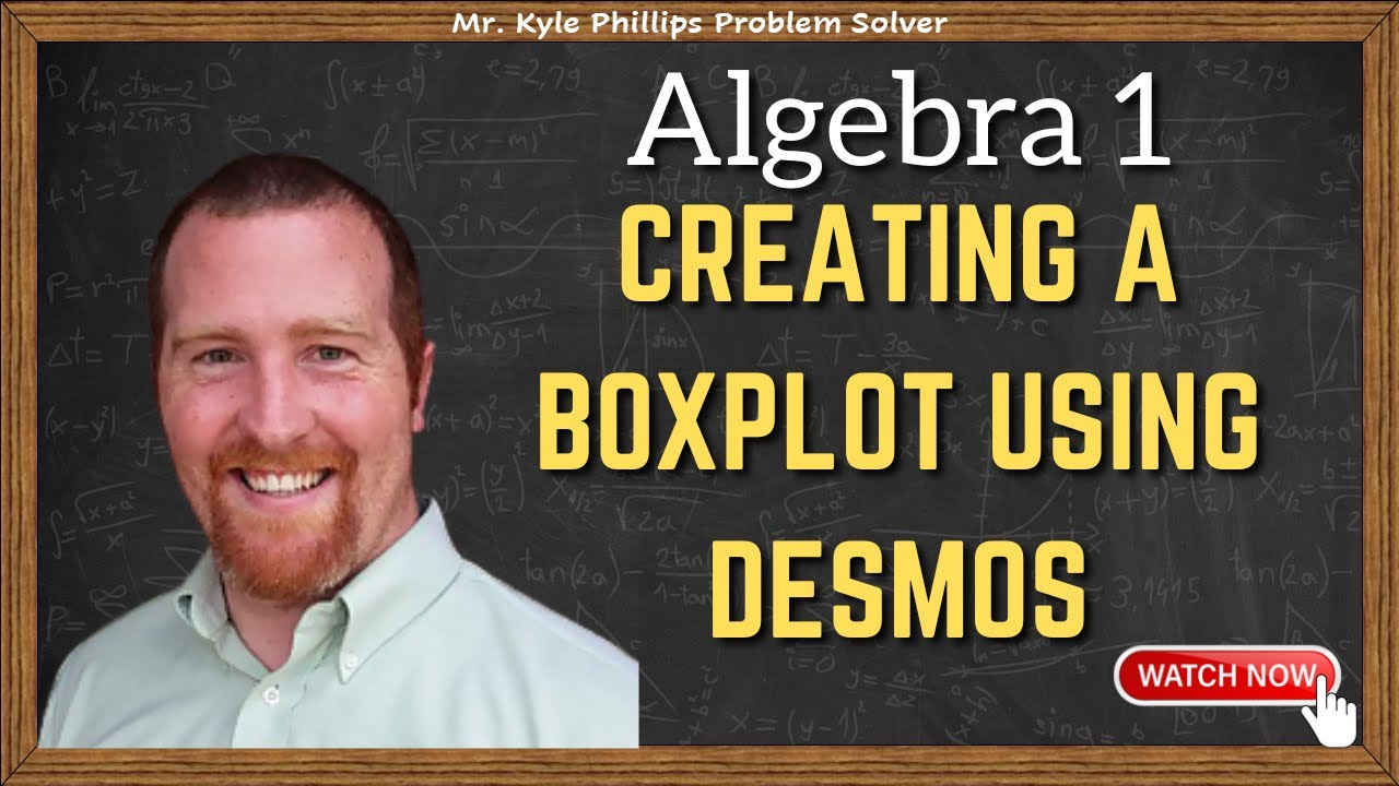 Creating a BoxPlot Using Desmos