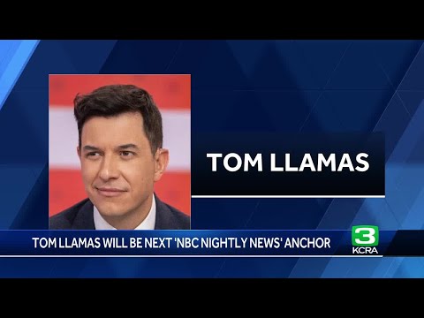 Tom Llamas named as Lester Holt’s replacement to anchor ‘NBC Nightly News’