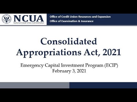 Emergency Capital Investment Program (ECIP)