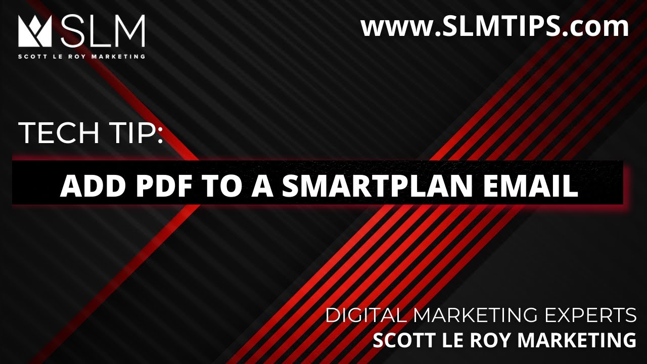 Tech Tip: Add PDF to a SmartPlan Email