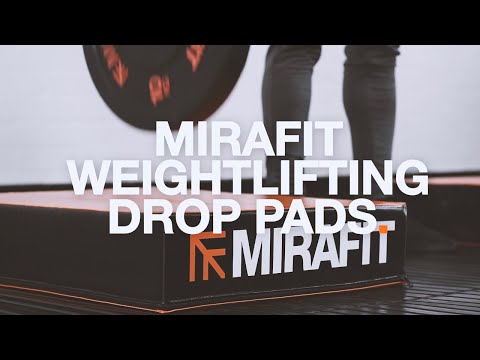 Weightlifting Drop Pads | Drop Mats | Mirafit