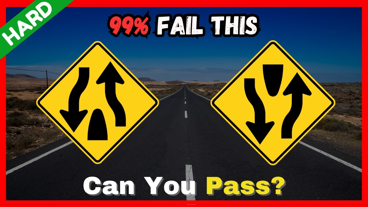 40 Most Confusing Road Signs – Can You Spot the Difference?