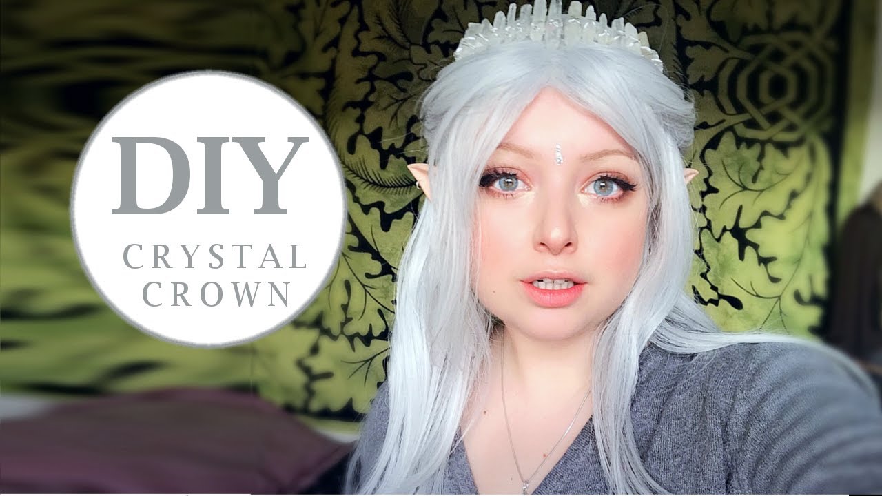DIY Crystal Crown Tutorial | @elfscarlett