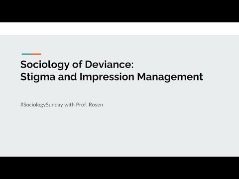 Stigma and Impression Management
