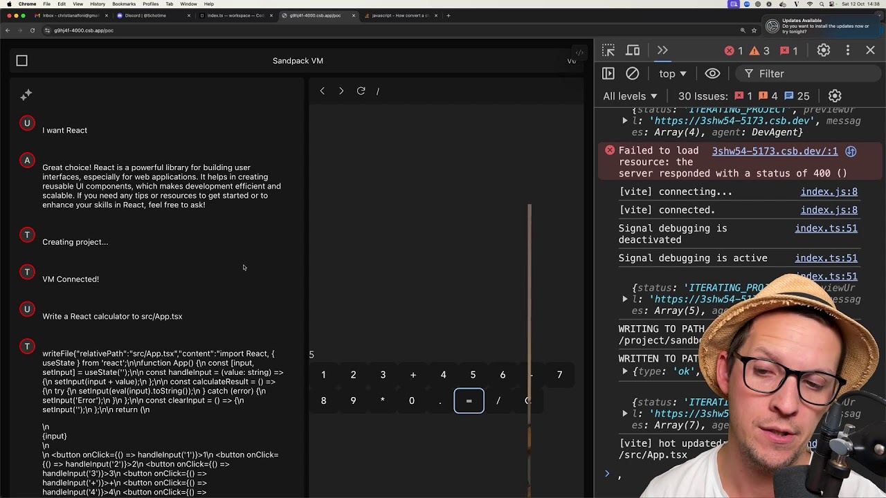 Building a CodeSandbox POC