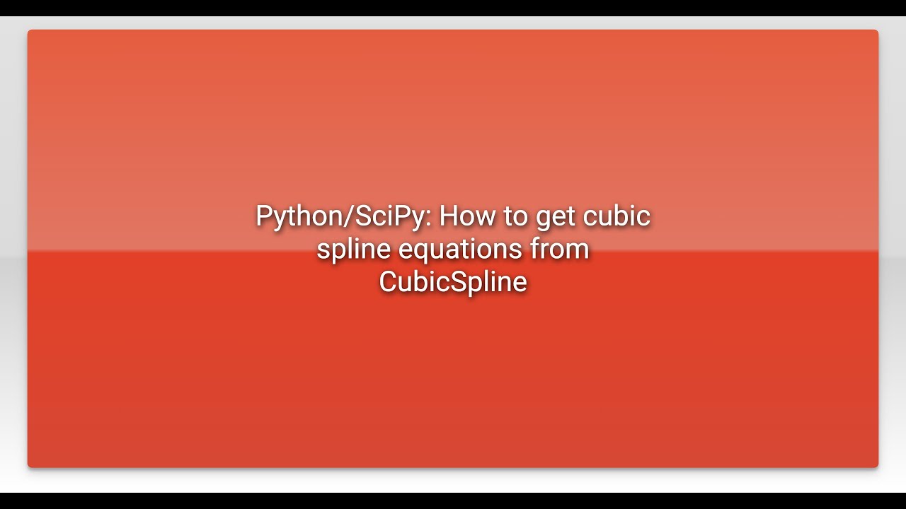 Python/SciPy: How to get cubic spline equations from CubicSpline