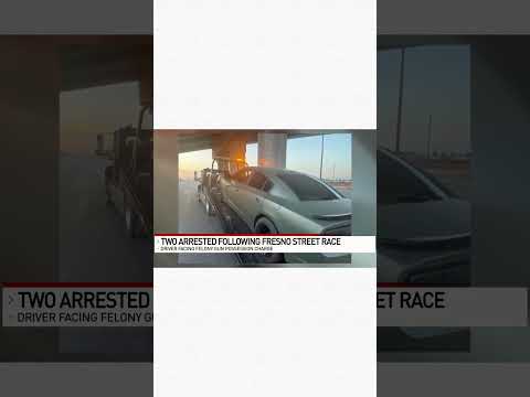 2 drivers arrested, cars impounded after street racing in Fresno, CA