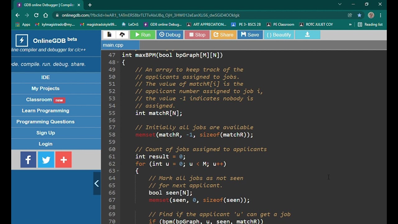 Iterative Improvement (Sample Code)