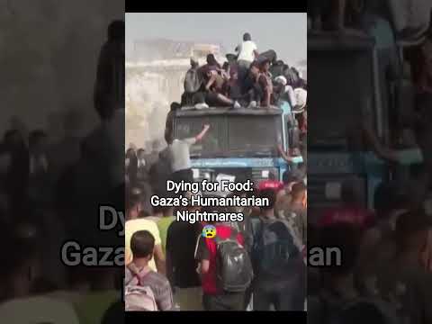 Aid Under Fire: Tragedy Unfolds in Beit Lahiya #Gaza #GazaCrisis #HumanitarianCrisis #trendingnews