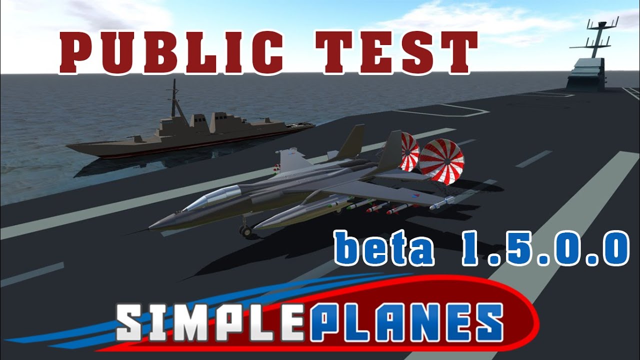 Simple Planes 1.5.0.0 Steam Beta content.