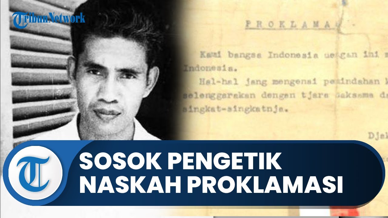 HUT ke-77 RI: Sosok Sayuti Melik, Pengetik Naskah Proklamasi ...