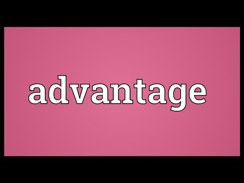Advantage Meaning