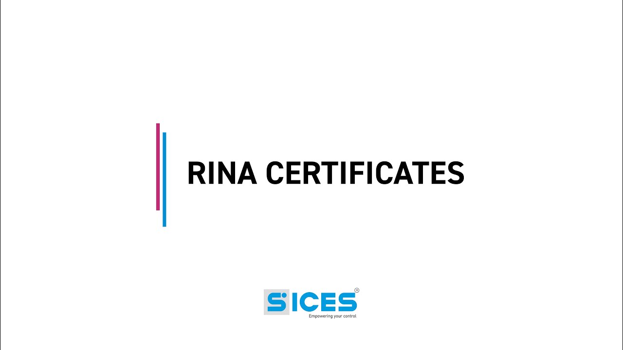 Rina Certificates