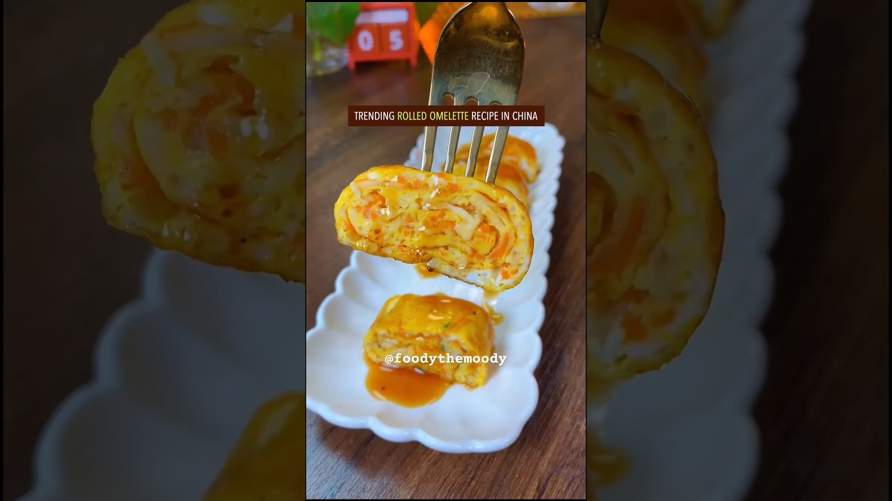 Rolled omlet | Foody The Moody #tasty #omelette #recipe #foodie #tastyfood