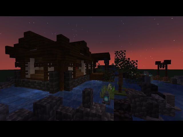 Japanese Theme Dripleaf Shop Build Idea - [World Download] Minecraft Map