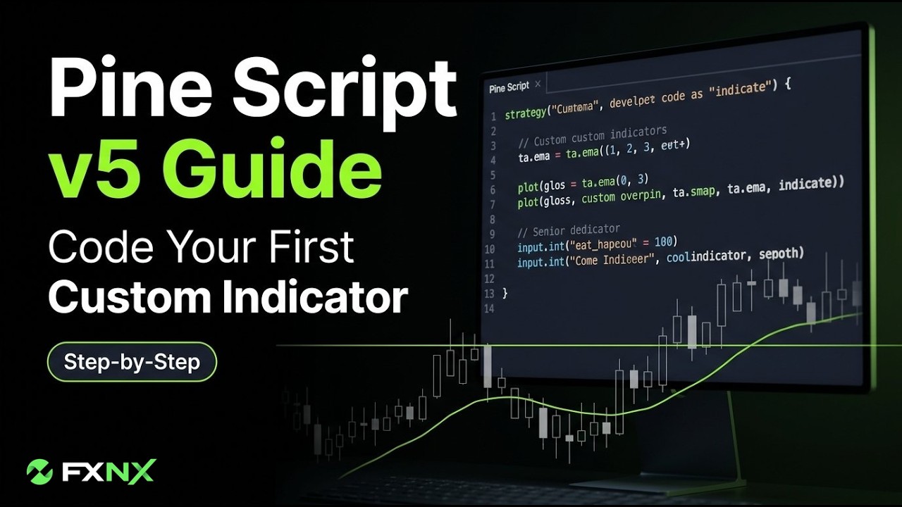 Pine Script v5 Guide: Code Your First Custom Forex Indicator