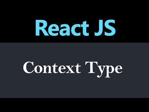 Learn Context Type in React JS Hindi - Mind Luster