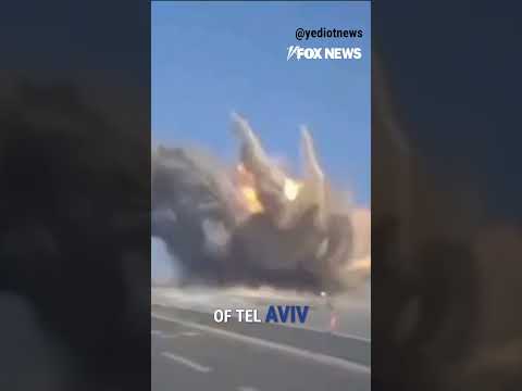 WATCH: Iran strikes Israel following weekend attack on nuclear sites #shorts #usa #iran #israel #fox
