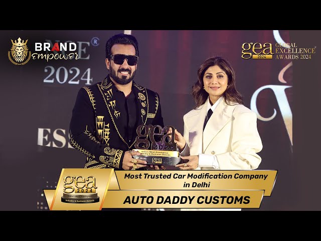 Auto Daddy Customs Wins Most Trusted Car Modification Company in Delhi