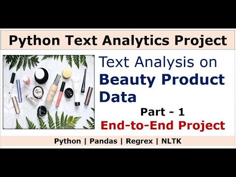 Python Exploratory Data Analysis on Text Data | Beauty Product Data Analysis [Part-1]