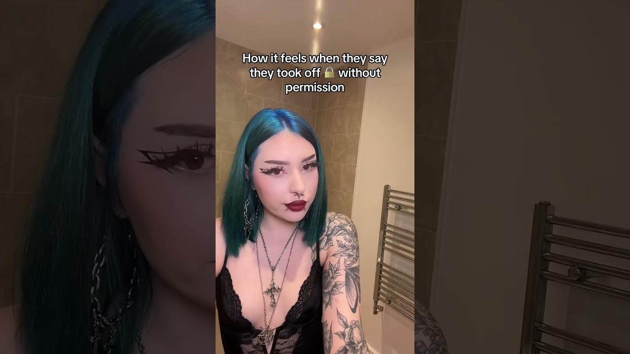 Heartbreaking… #alt #femdom #chastitycage