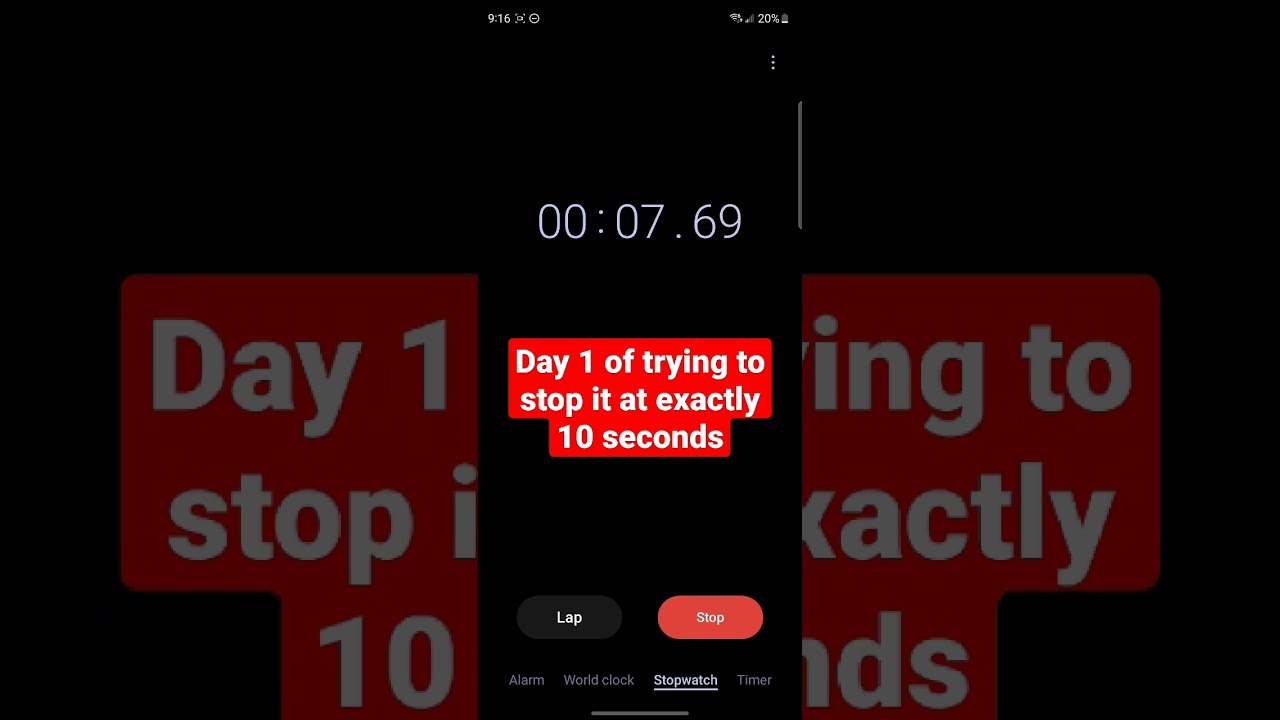 10 seconds #shorts #shortsfeed #shortsvideo #stopwatch #timer #time