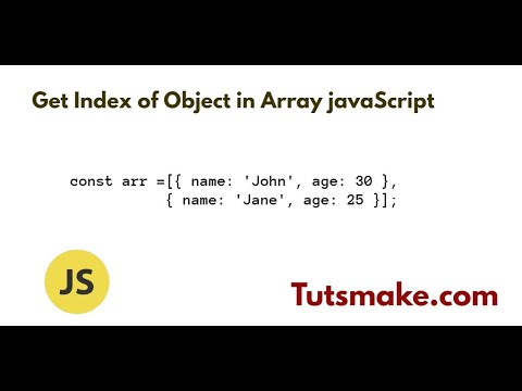 Find Index of Object in Array javaScript