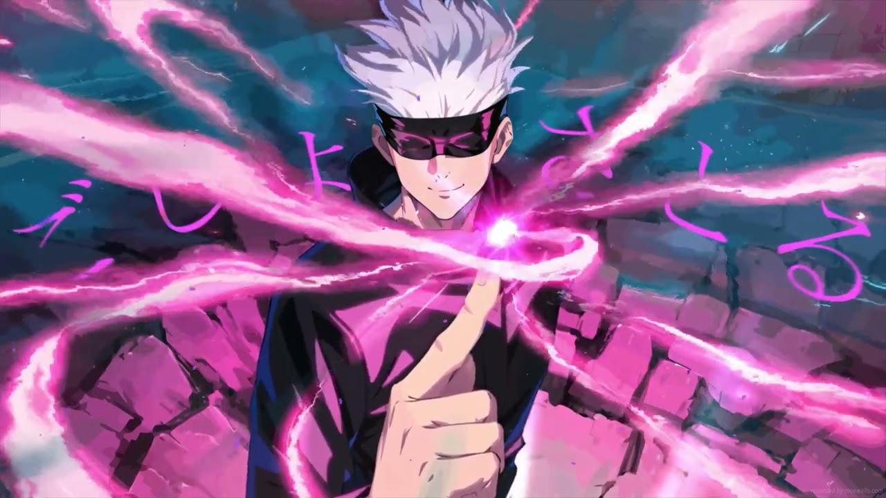 Gojo Hollow Purple Live Wallpaper 4K | Jujutsu Kaisen Anime Background