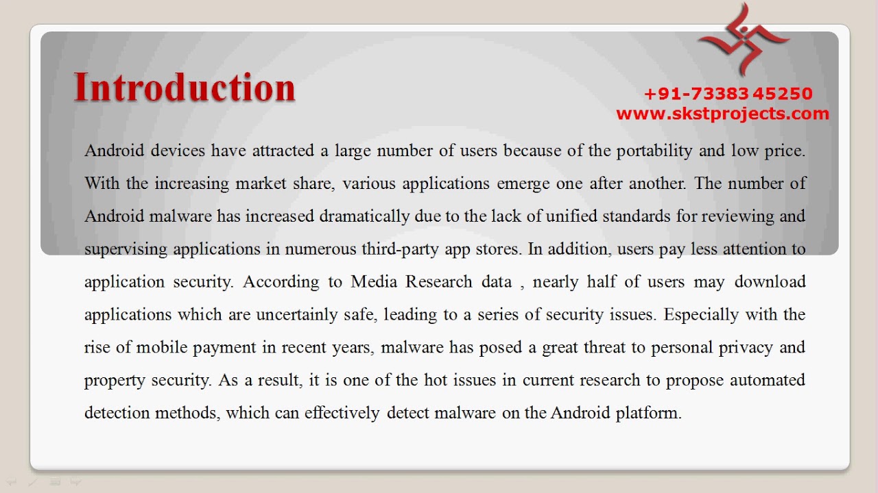 IEEE A Hybrid Detection Method for Android Malware