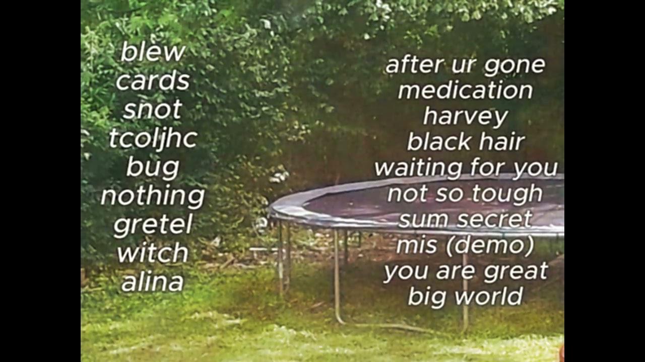 totally tubular alex g playlist