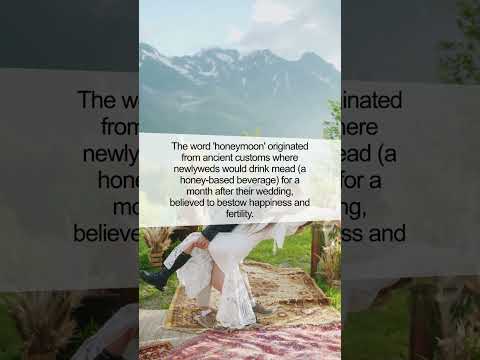 The Surprising Origin of the Word 'Honeymoon'