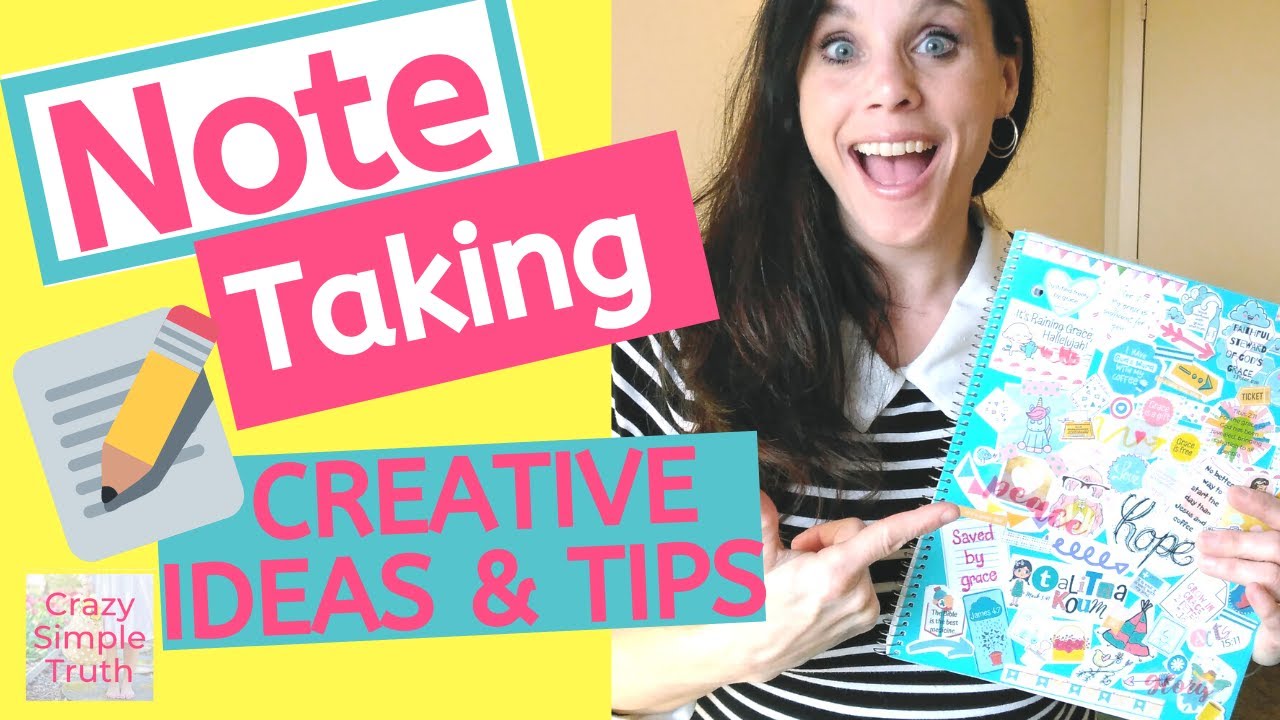 Creative Note Taking Tips (for Christians) 8 Elements of Visual Note Taking