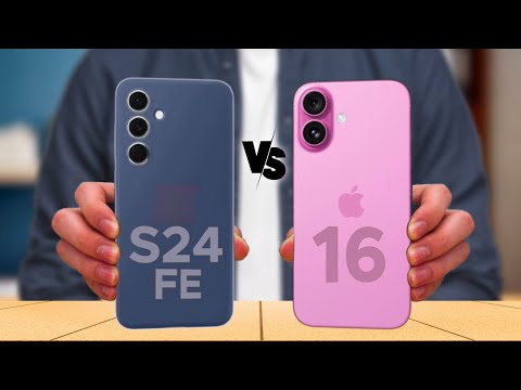 Samsung Galaxy S24 FE vs iPhone 16