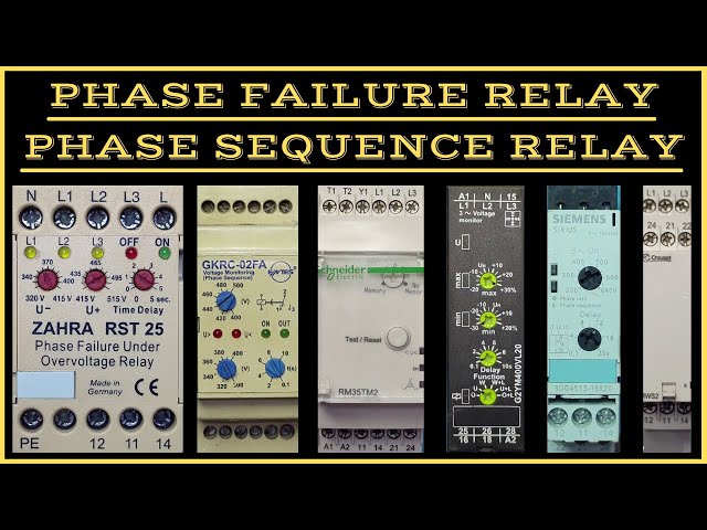 Phase Monitoring Device - RM35JA32MW TELEMECANIQUE SCHNEIDER Trader ...