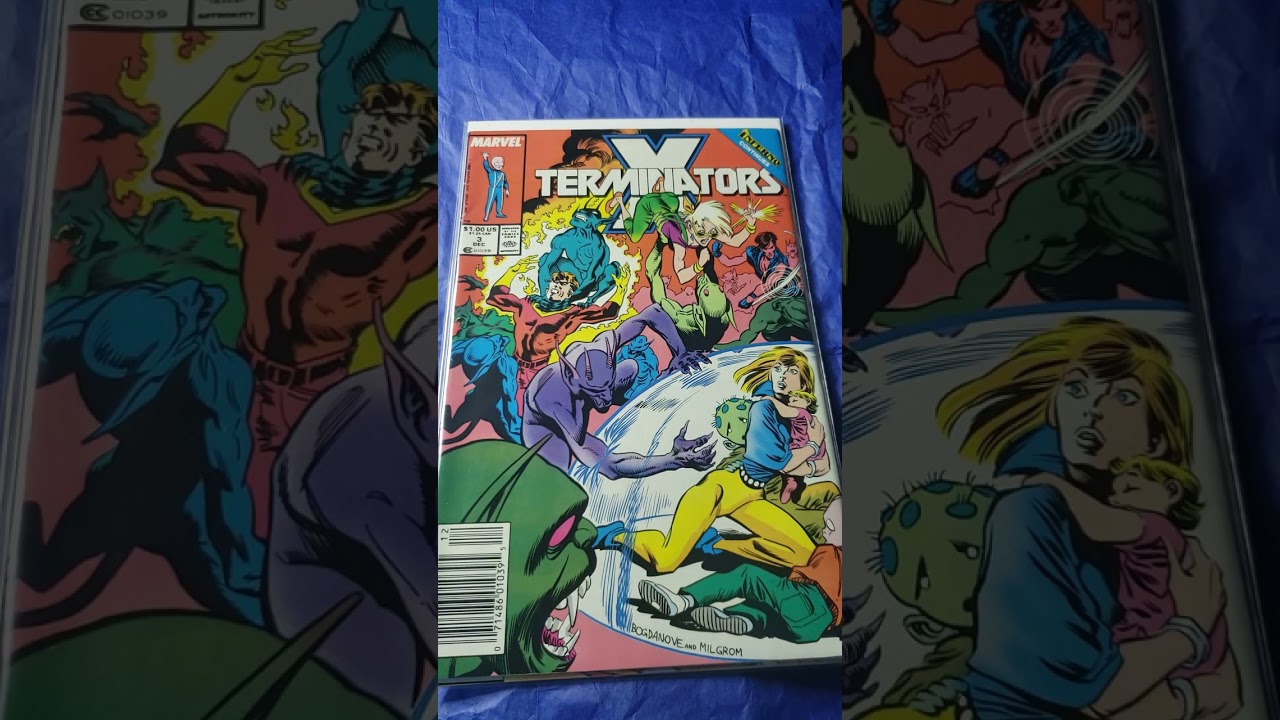 X Terminators Volume 1 Issues 1-5  #youtubeshorts #subscribe #shorts #like #marvel #xmen