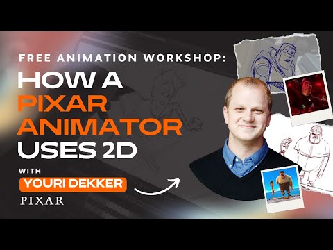How a Pixar Animator Uses 2D Animation in 3D Movies