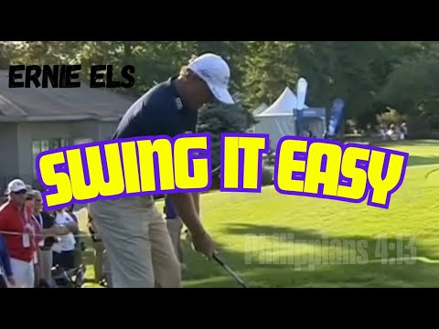 Ernie Els golf swing through the years