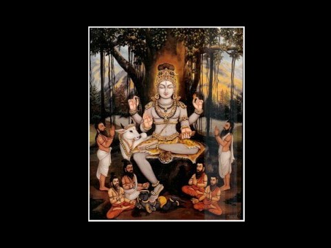 Dakshinamurthy Stotram composed by Adi Shankaracharya in sanskrit with meaning