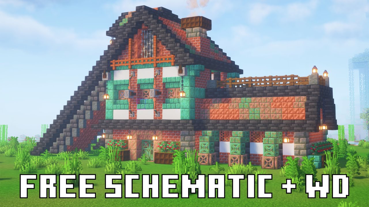 Minecraft: Steampunk House - Tutorial + FREE Schematic