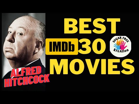 Alfred Hitchcock’s IMDb best 30 by sugar free movies watch list